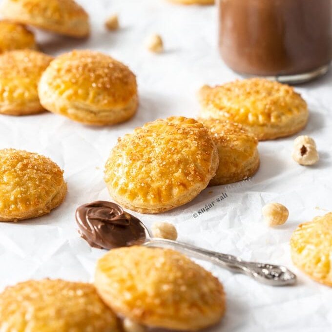 Nutella Hand Pies and the best sweet, flaky pastry! - Sugar Salt Magic
