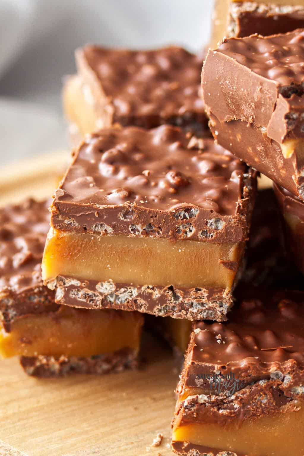 Chokito Caramel Crunch Bars - Sugar Salt Magic