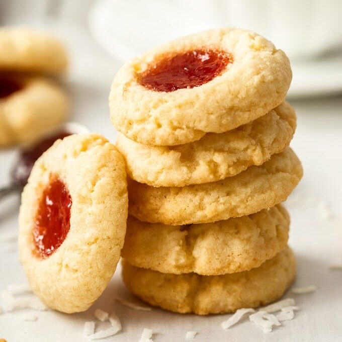 Coconut Jam Drops - Quick, classic and easy | Sugar Salt Magic