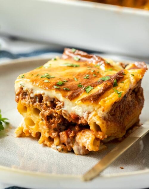 Greek Pastitsio Recipe - comforting and great for a crowd - Sugar Salt ...