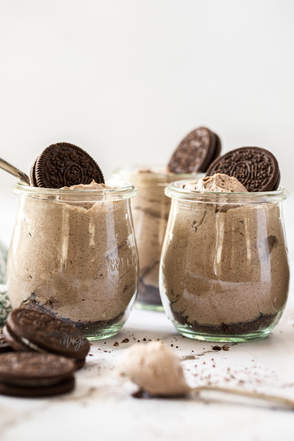 3 Ingredient Oreo Mousse - Sugar Salt Magic