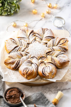 Nutella Star Bread - Sugar Salt Magic
