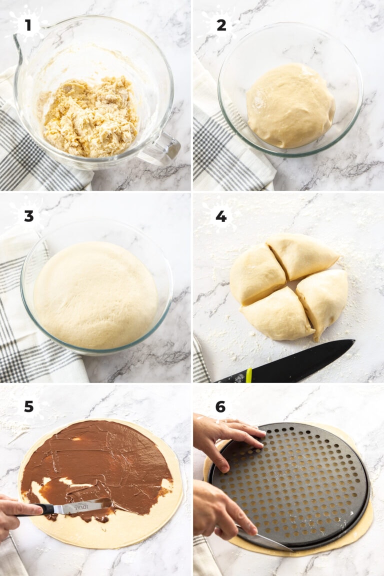 Nutella Star Bread - Sugar Salt Magic