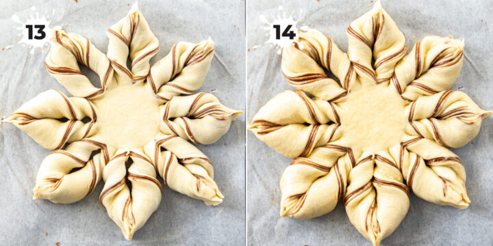 Nutella Star Bread - Sugar Salt Magic