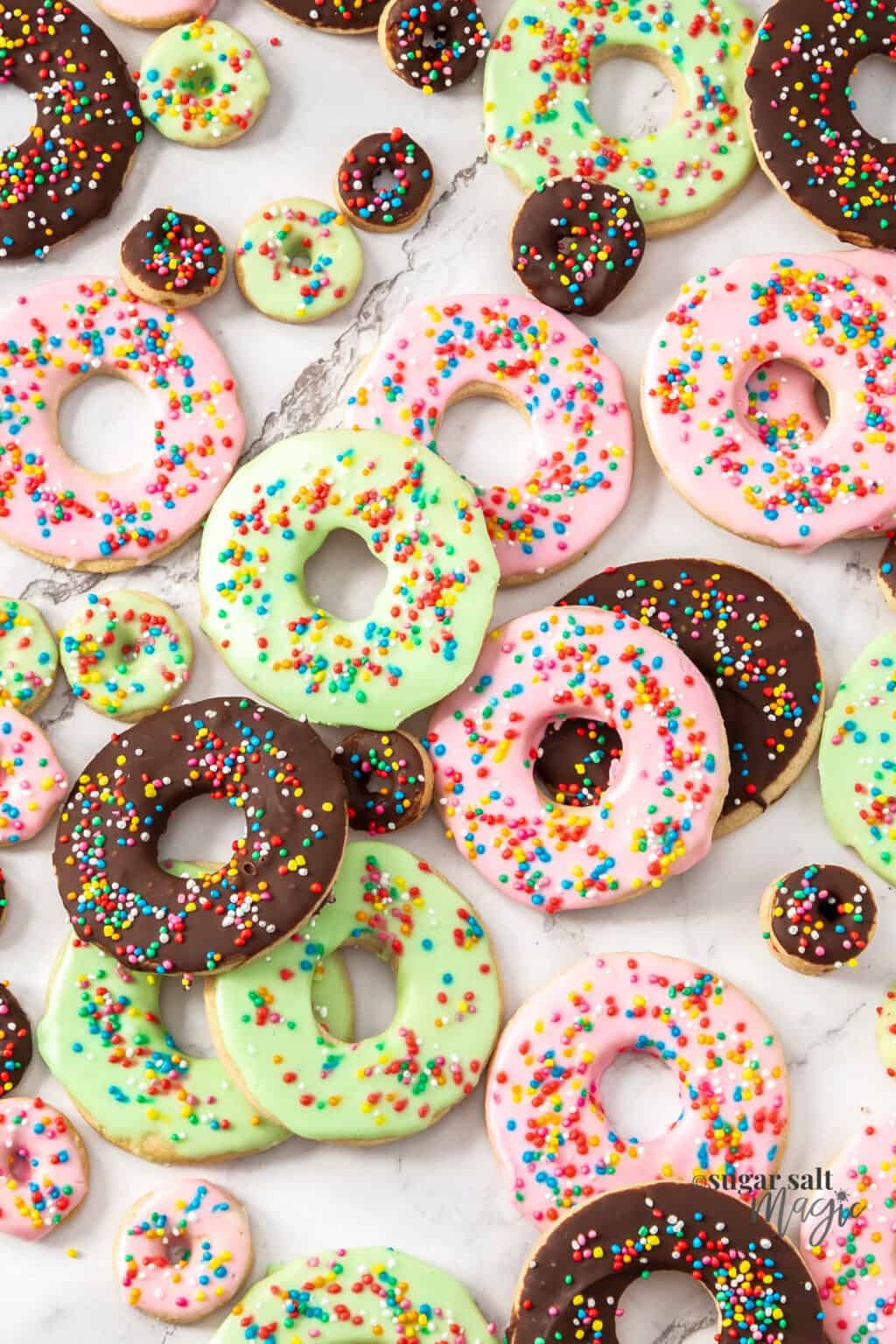Donut Cookies (Cinnamon Sugar Cookies) - Sugar Salt Magic