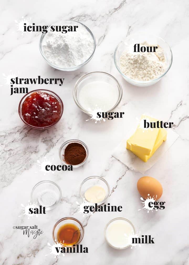 Traditional Neenish Tarts - Sugar Salt Magic