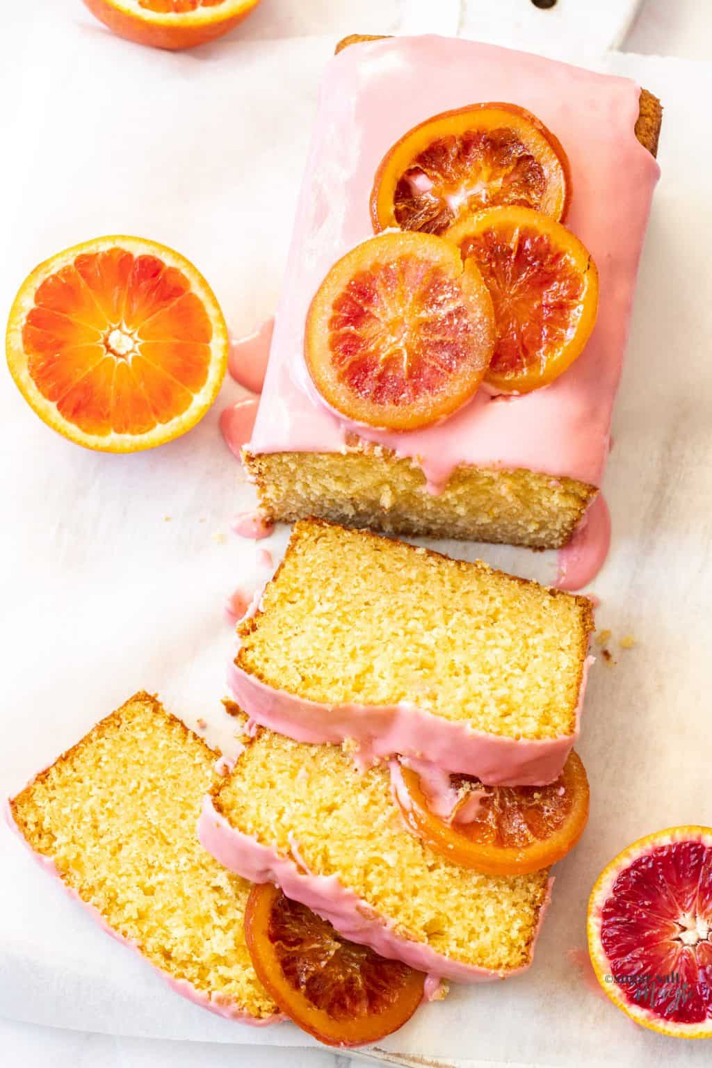 Blood Orange Loaf Cake - Sugar Salt Magic