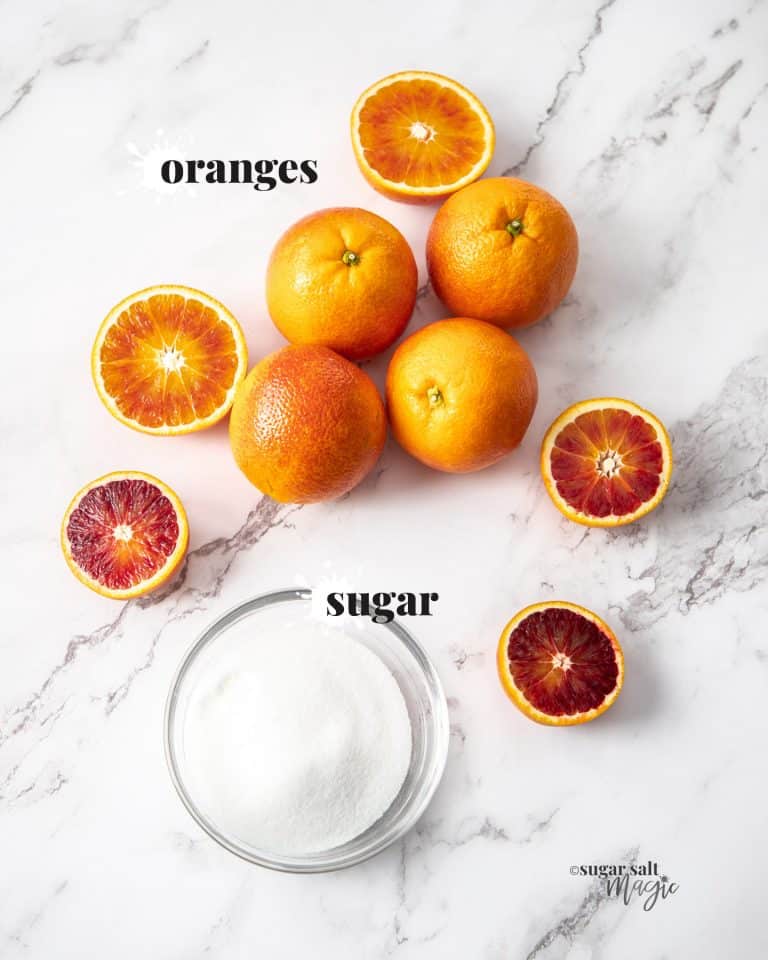 Orange Simple Syrup (Blood Orange Syrup) - Sugar Salt Magic