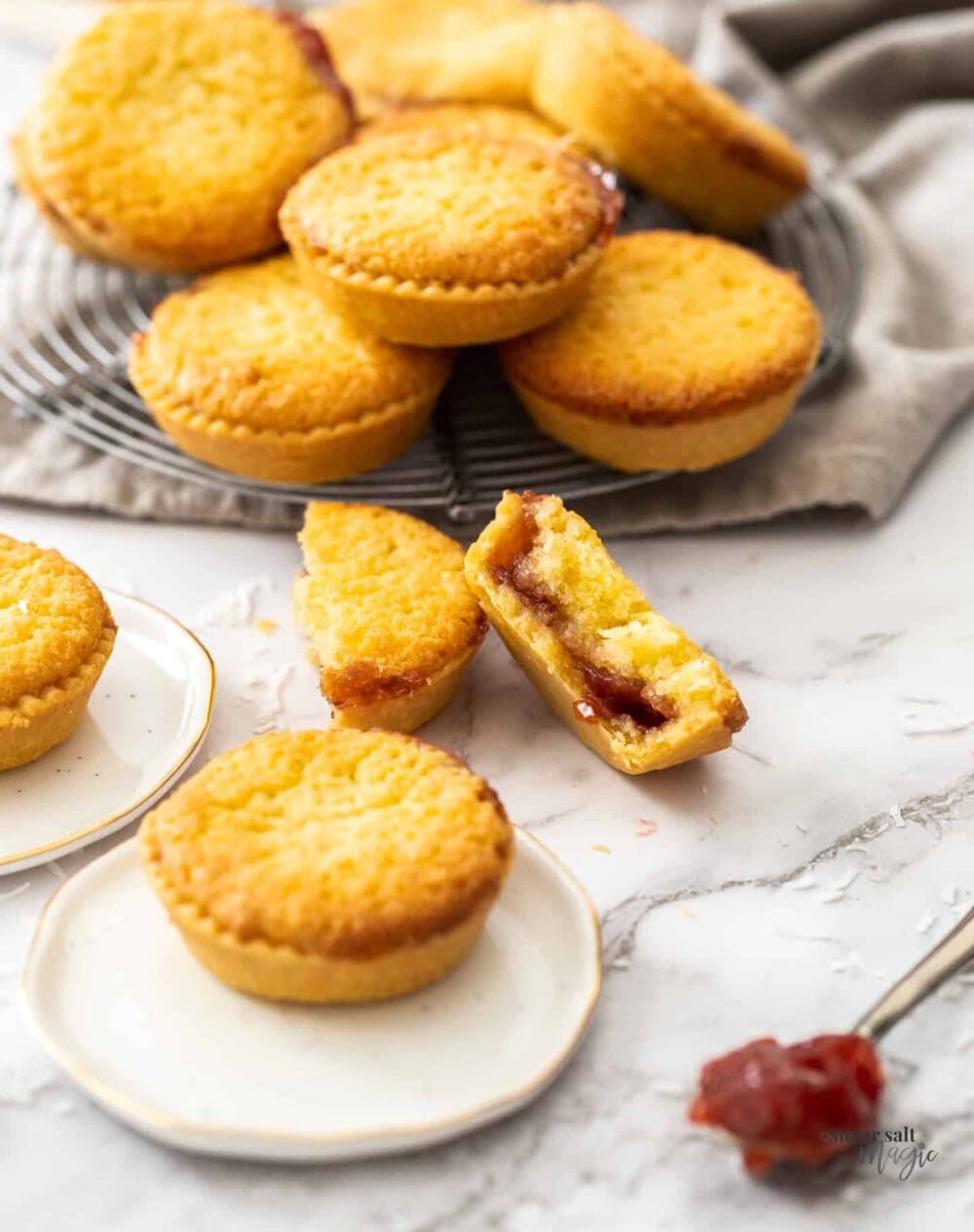 Coconut Tartlets - Sugar Salt Magic