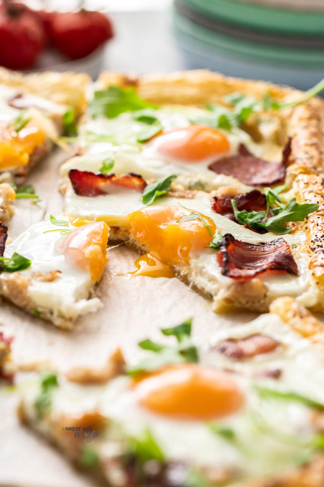 Puff Pastry Breakfast Tart - Sugar Salt Magic