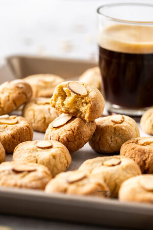 Almond Coconut Cookies - one bowl and gluten free - Sugar Salt Magic