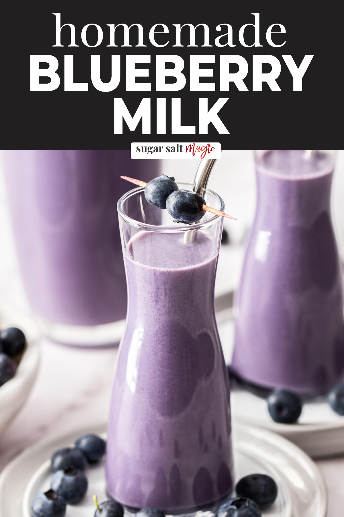 Blueberry Milk - Sugar Salt Magic