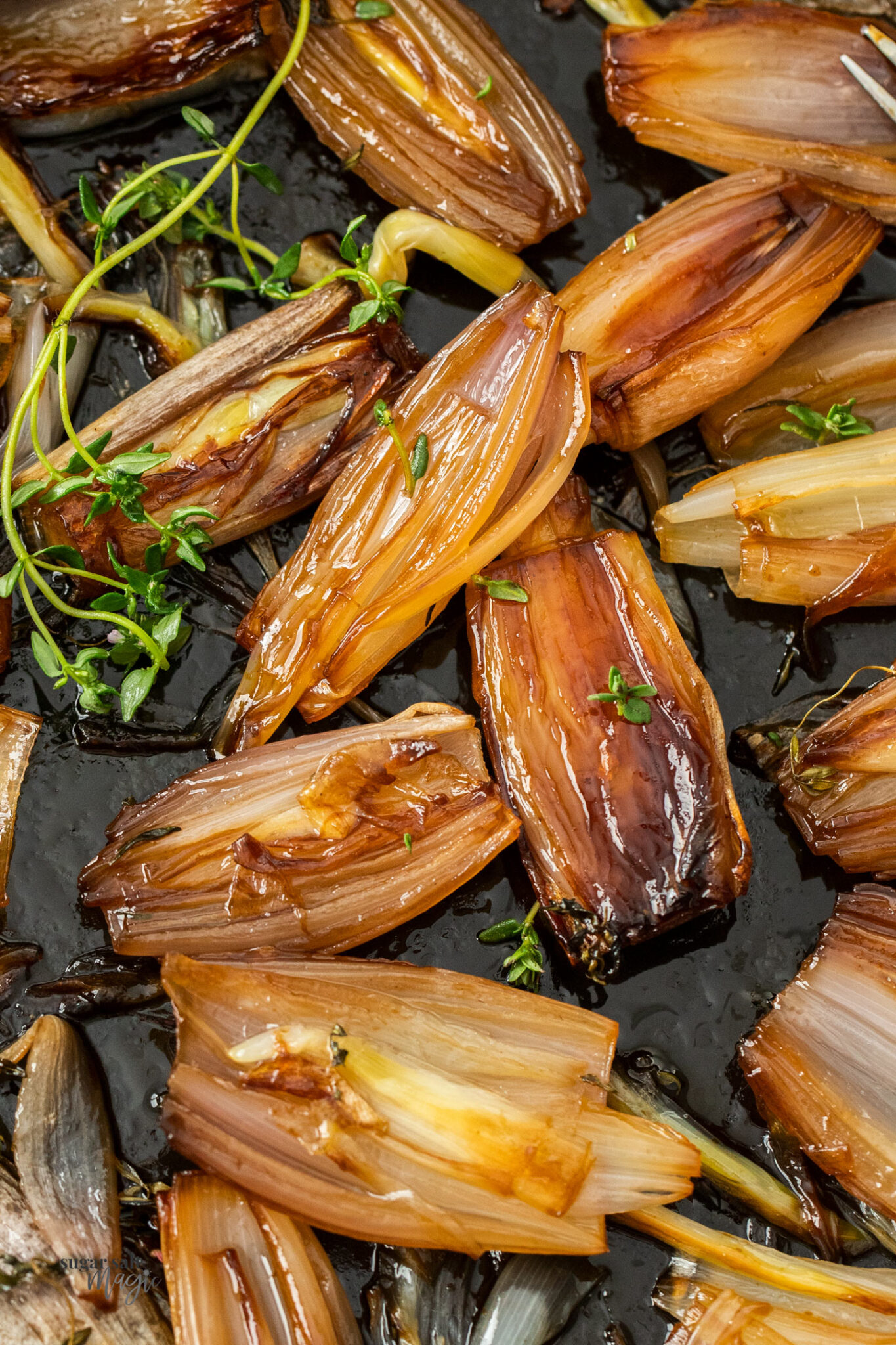 Roasted Shallots - Sugar Salt Magic
