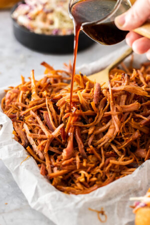 Pulled Ham (slow cooked shredded ham) - Sugar Salt Magic