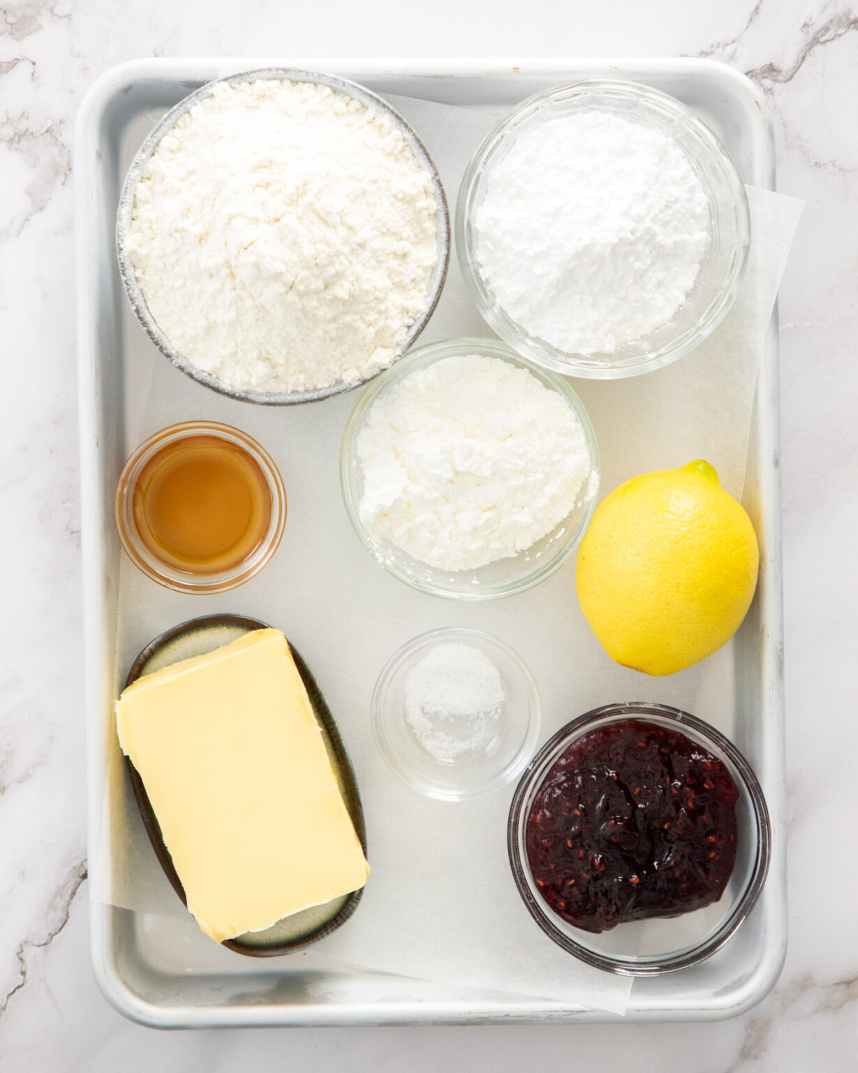 Raspberry Thumbprint Cookies - Sugar Salt Magic