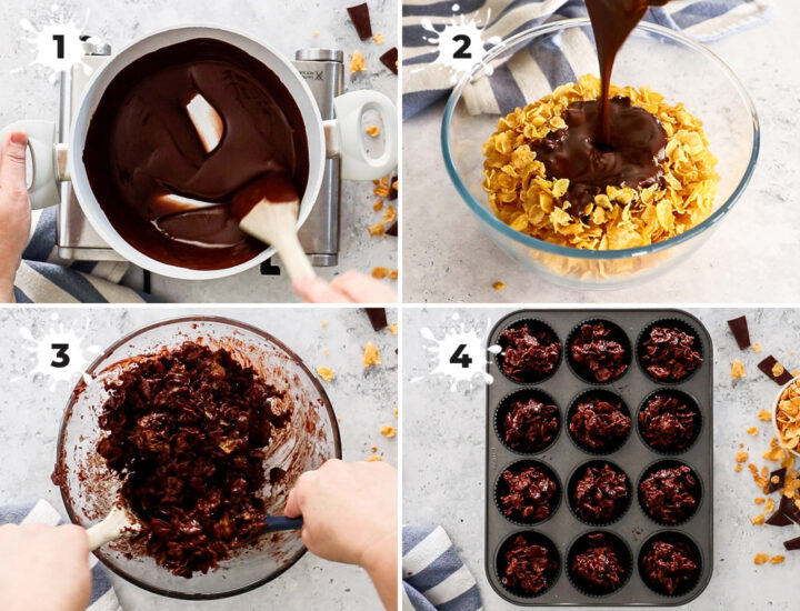 Chocolate Cornflake Cakes (Roses Des Sables) - Sugar Salt Magic