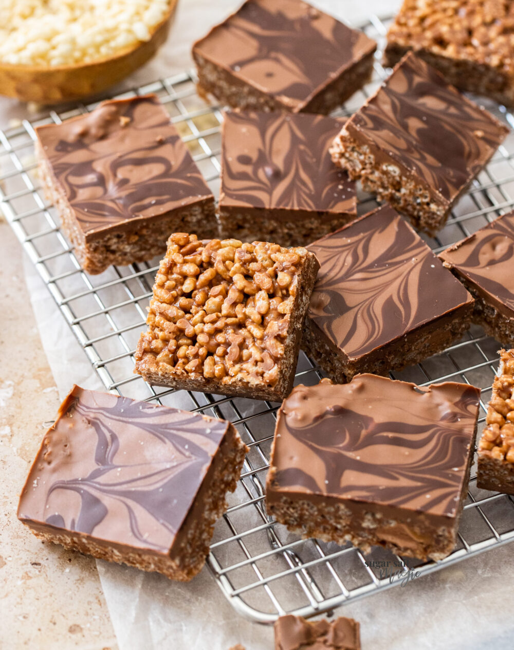 Mars Bar Slice - Sugar Salt Magic