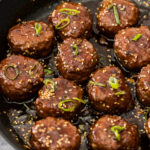 Sticky Sesame Turkey Rissoles - Sugar Salt Magic