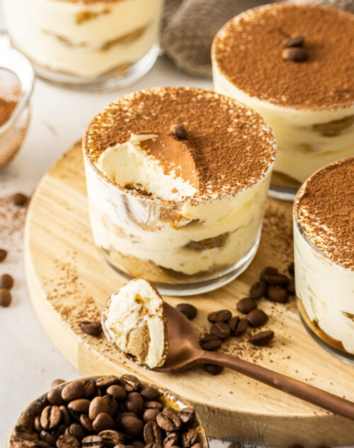 Tiramisu Cups recipe - Sugar Salt Magic