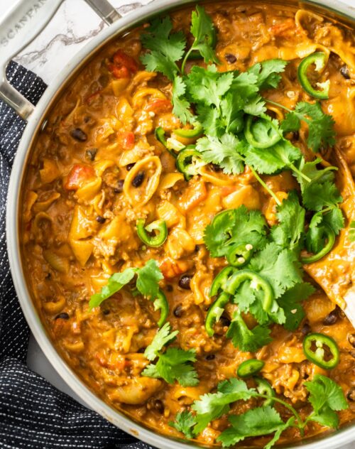 Taco Pasta - Sugar Salt Magic