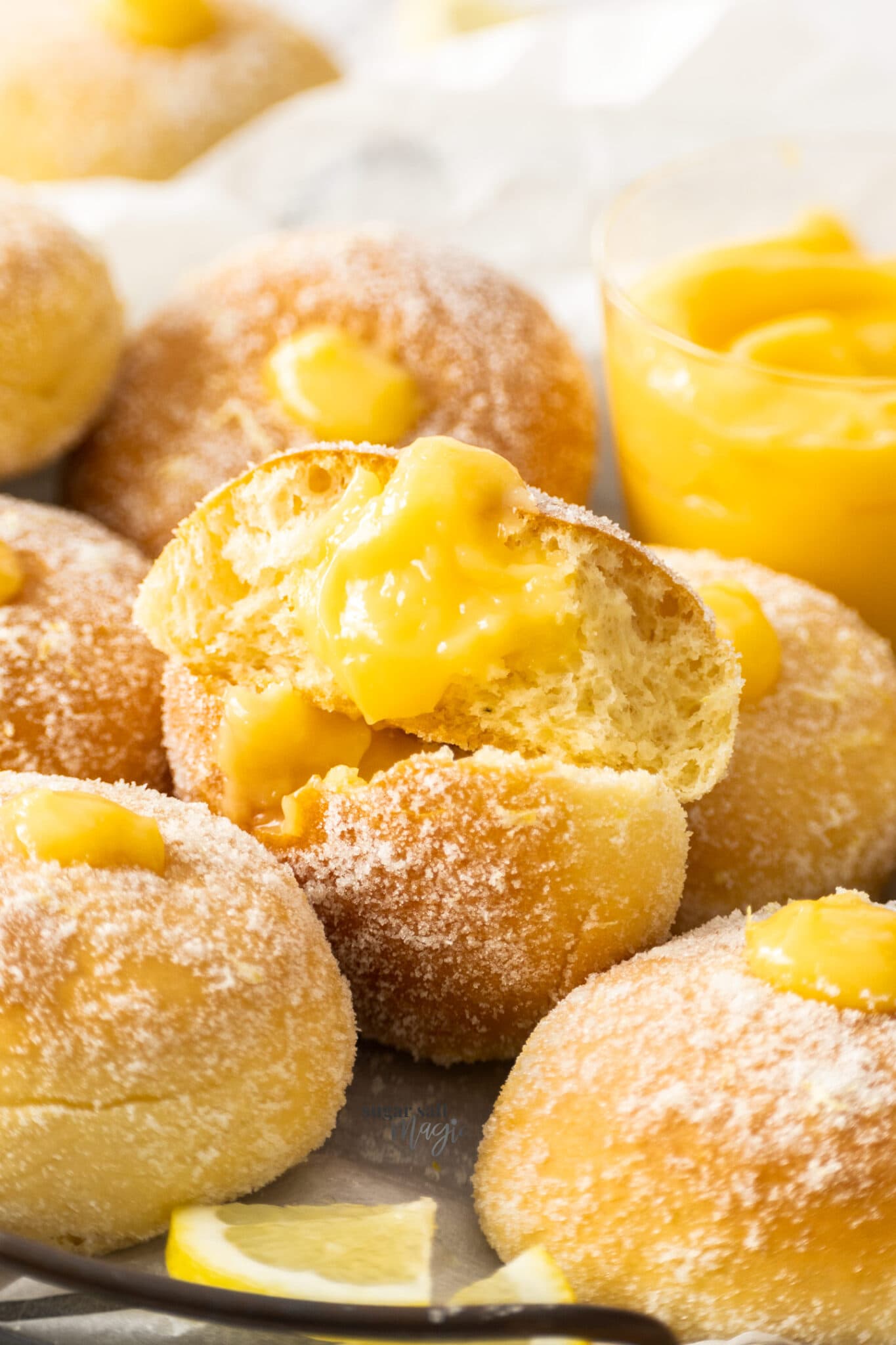 Lemon Donuts - Sugar Salt Magic