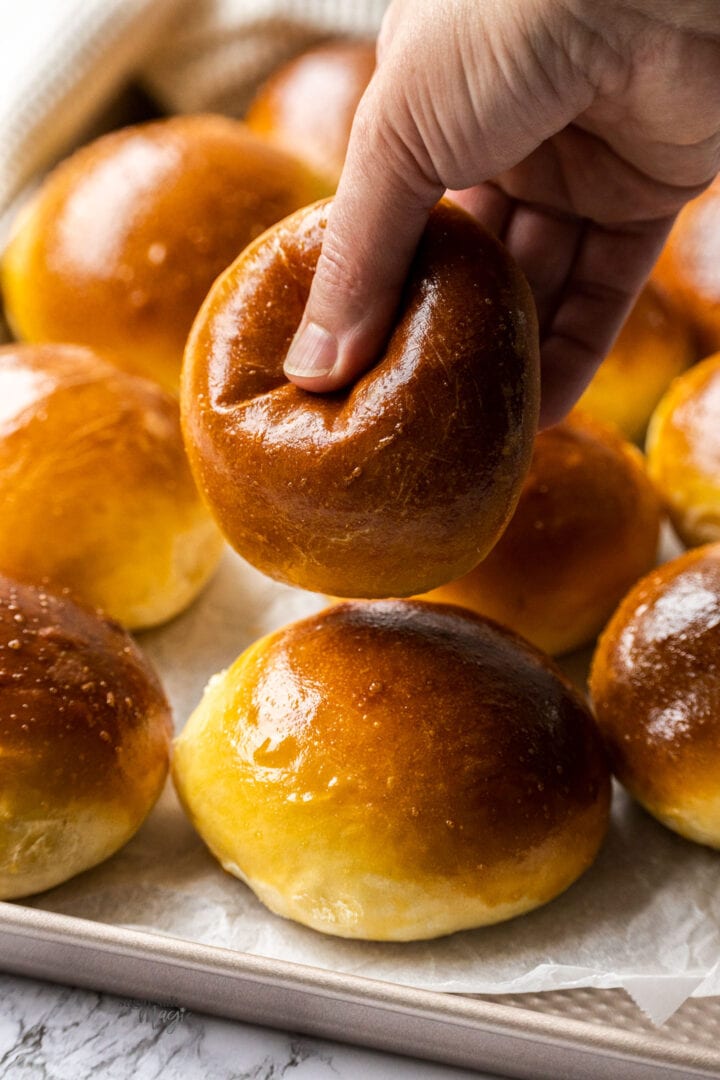 Maritozzi (Italian Cream Buns) - Sugar Salt Magic