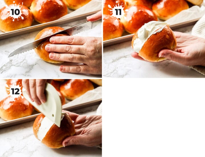 Maritozzi (Italian Cream Buns) - Sugar Salt Magic