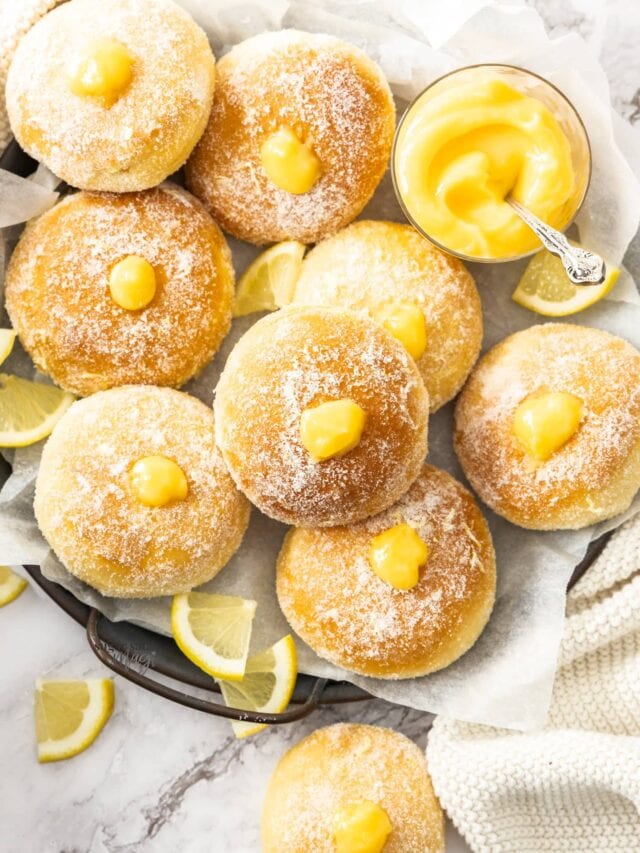 Lemon Donuts (STORY) - Sugar Salt Magic