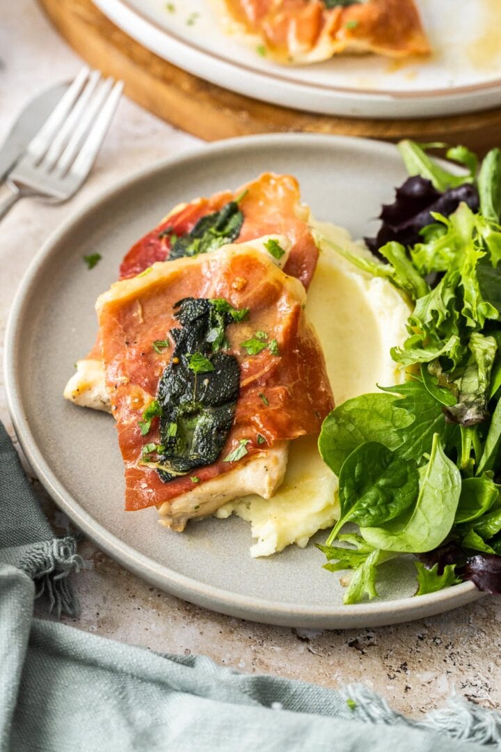 Chicken Saltimbocca - Sugar Salt Magic