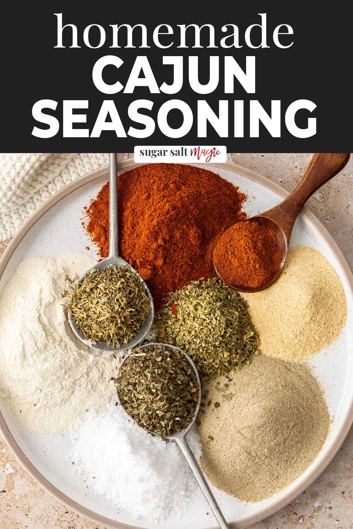 Cajun Seasoning - Sugar Salt Magic