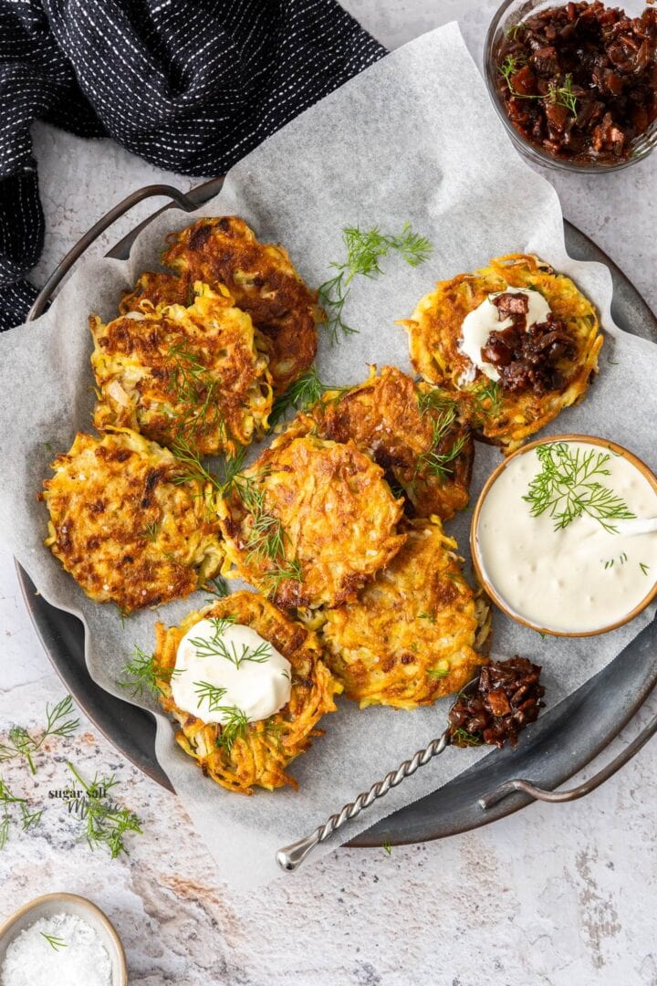 Potato Fritters - Sugar Salt Magic