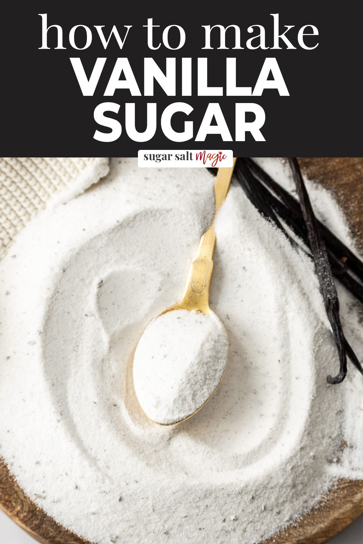 Vanilla Sugar - Sugar Salt Magic