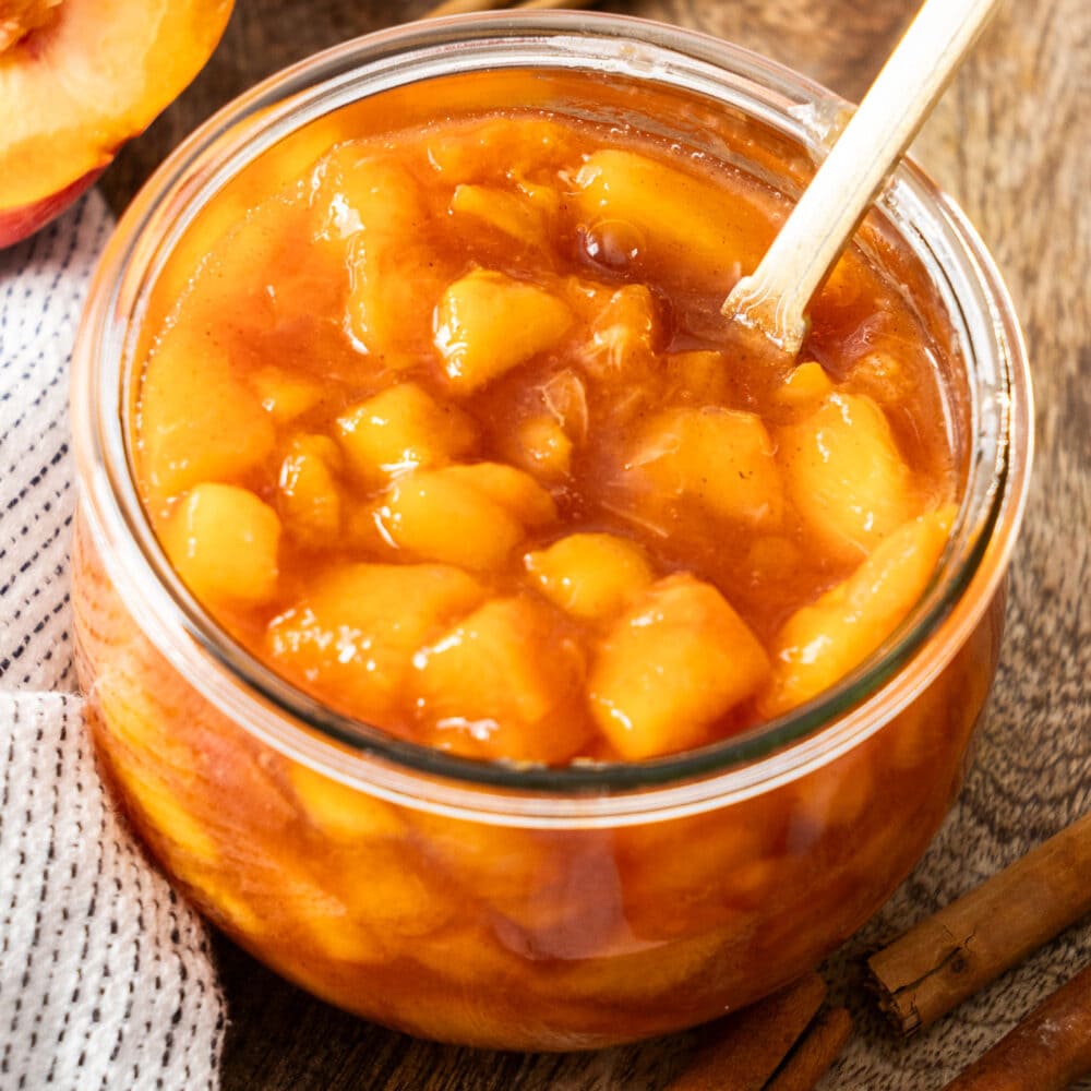 Peach Compote - Sugar Salt Magic