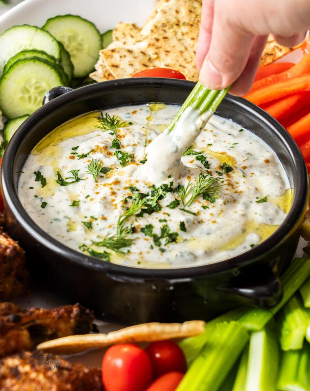 Yogurt Dip - Sugar Salt Magic