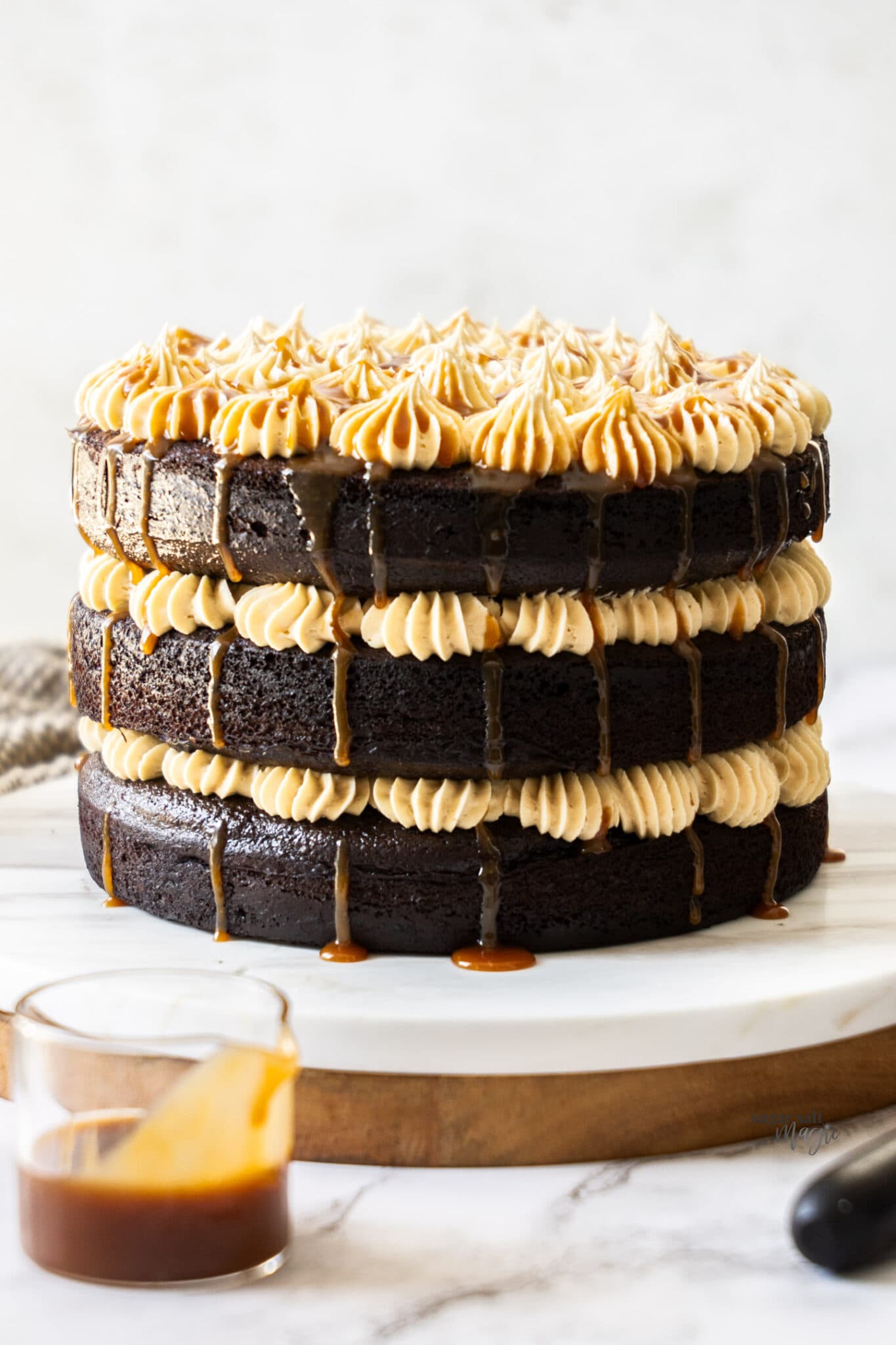 Choc Salted Caramel Cake