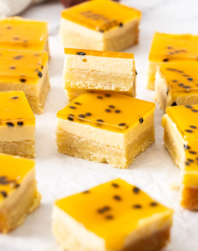 Passionfruit Slice - Sugar Salt Magic
