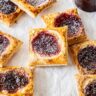 Puff Pastry Jam Tarts - Sugar Salt Magic