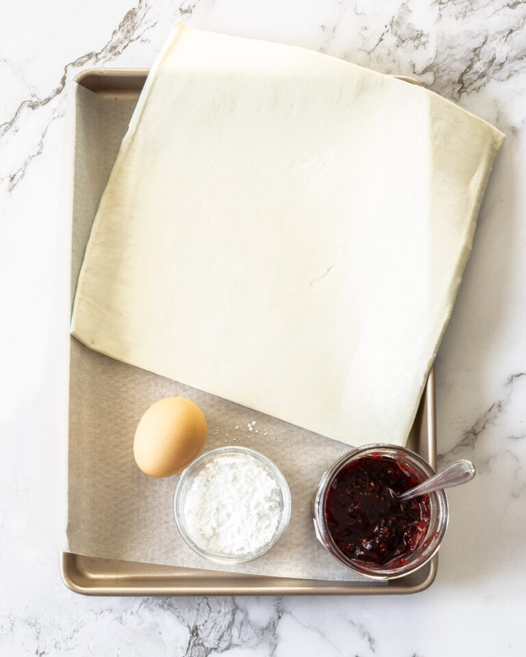 Puff Pastry Jam Tarts - Sugar Salt Magic
