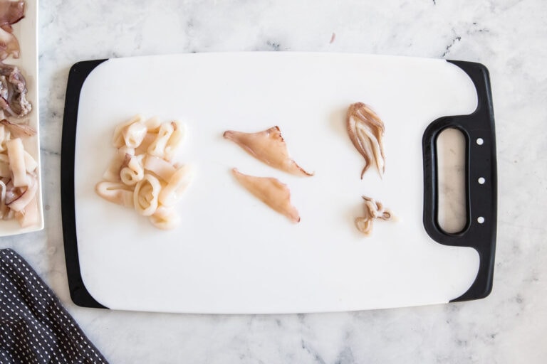 How to clean squid - Sugar Salt Magic