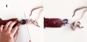 How to clean squid - Sugar Salt Magic