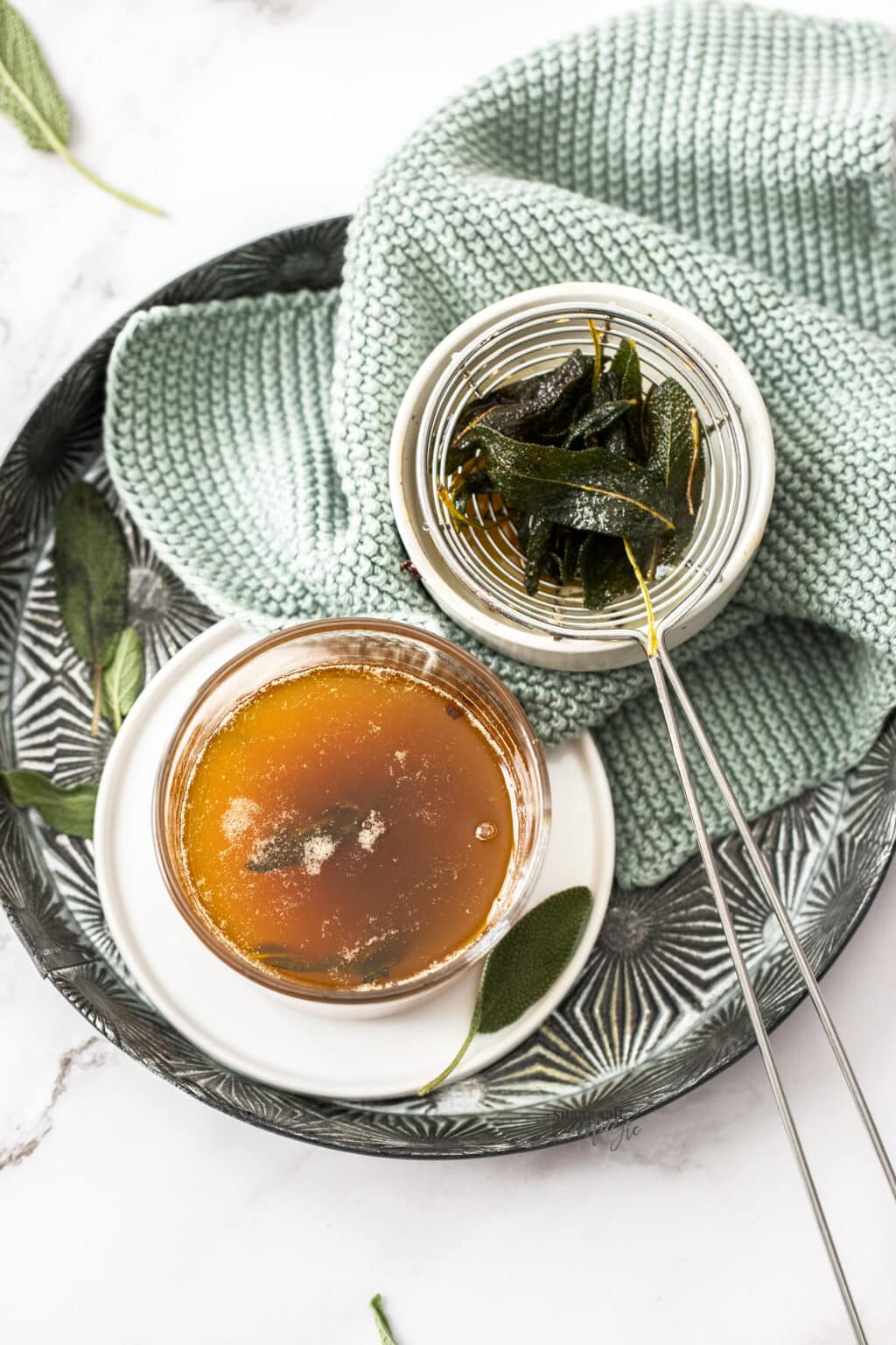 Sage Butter Sauce - Sugar Salt Magic