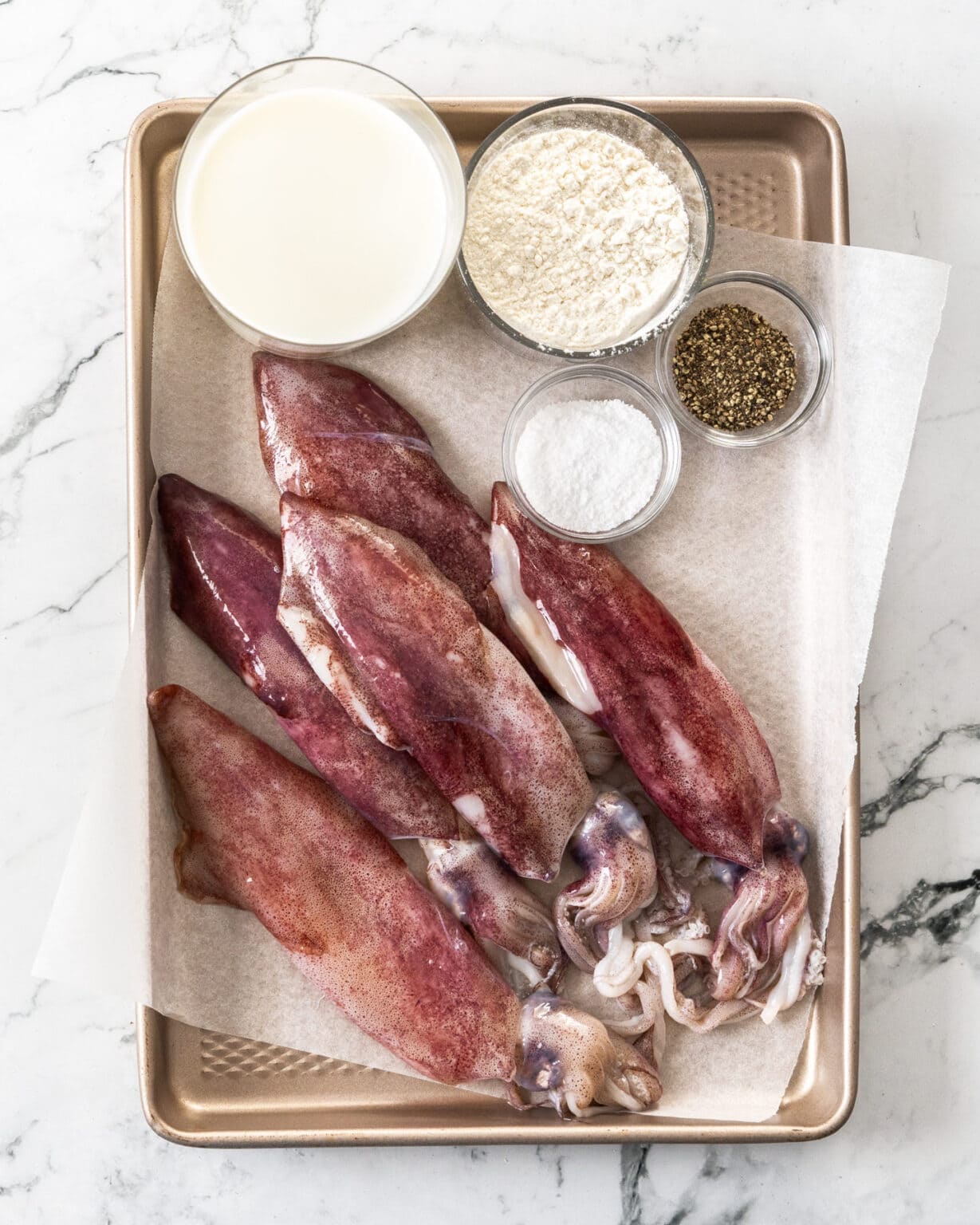 Salt and Pepper Calamari - Sugar Salt Magic