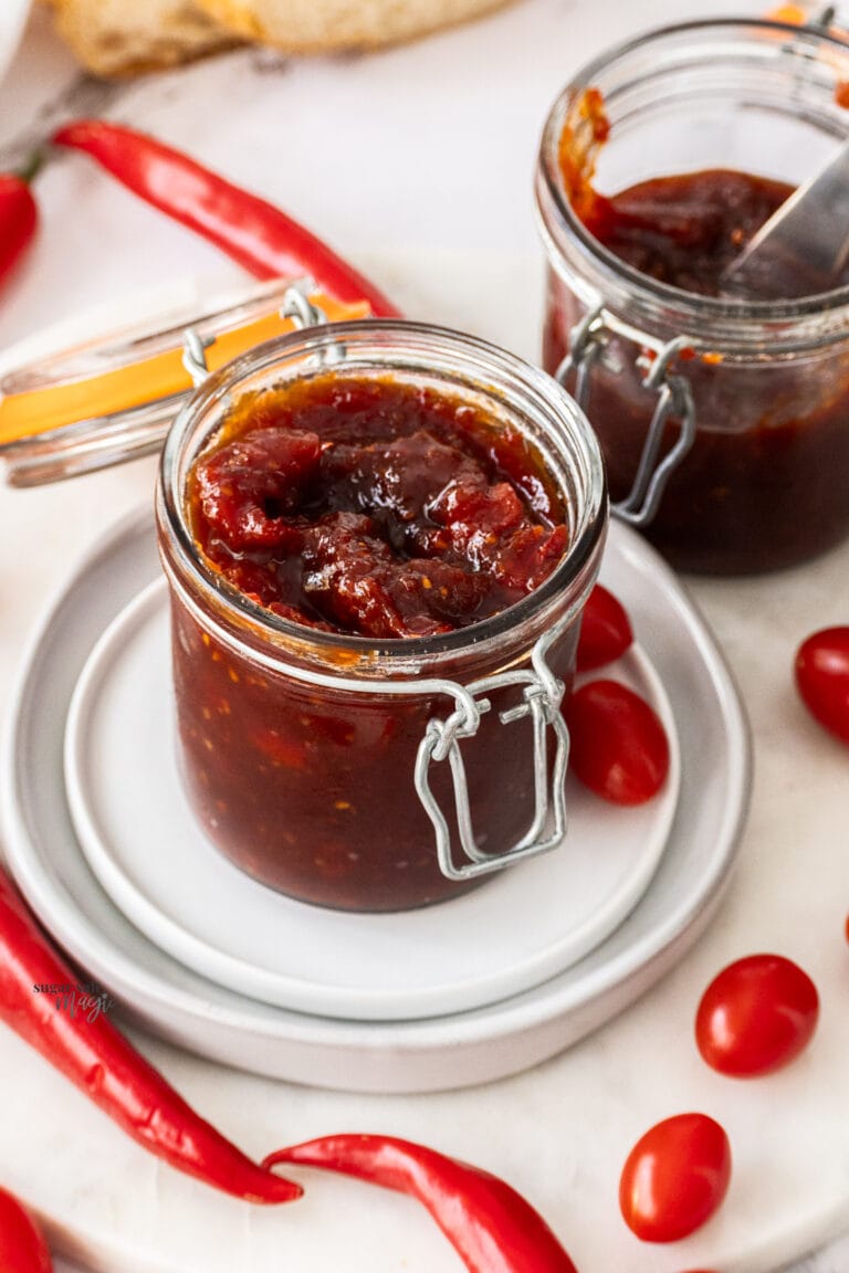 Tomato Chilli Jam - Sugar Salt Magic