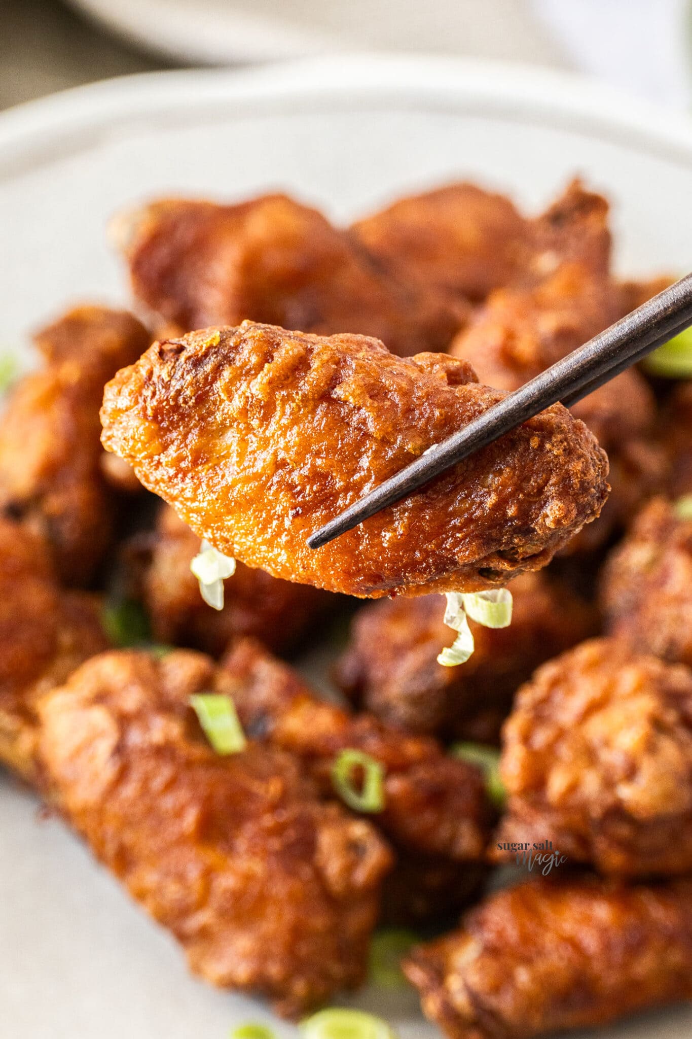 Chinese Fried Chicken Wings - Sugar Salt Magic