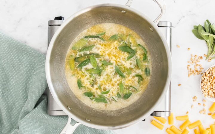 Sage Butter Pasta - Sugar Salt Magic