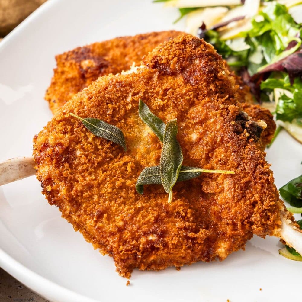 Pork Cotoletta Milanese - Sugar Salt Magic
