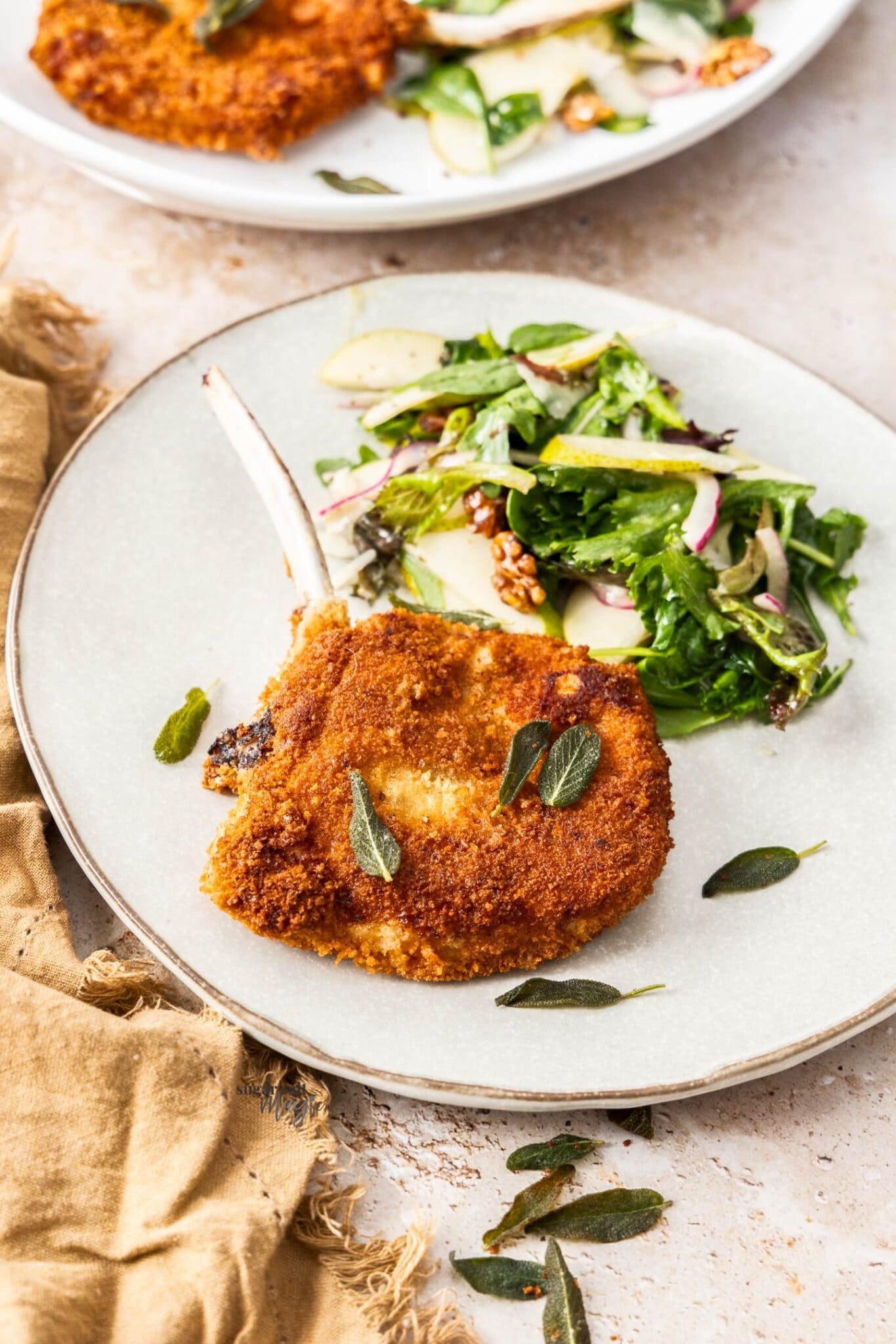 Pork Cotoletta Milanese - Sugar Salt Magic