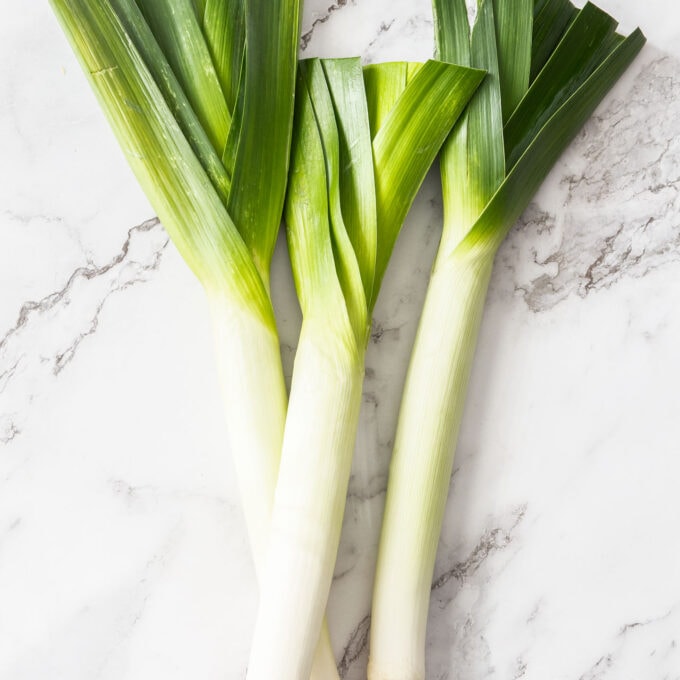How to wash leeks - Sugar Salt Magic