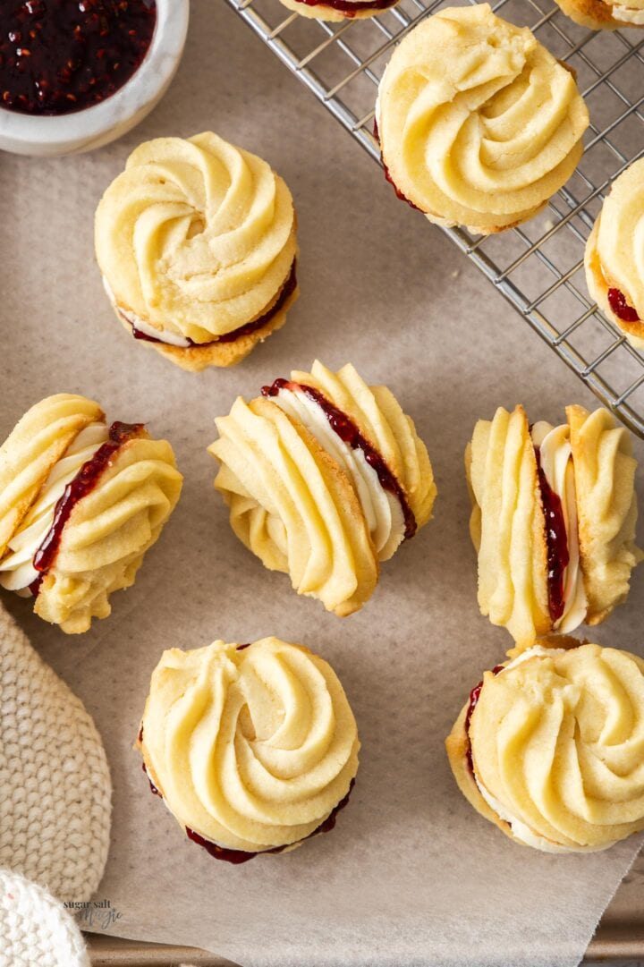 Viennese Whirls - Sugar Salt Magic