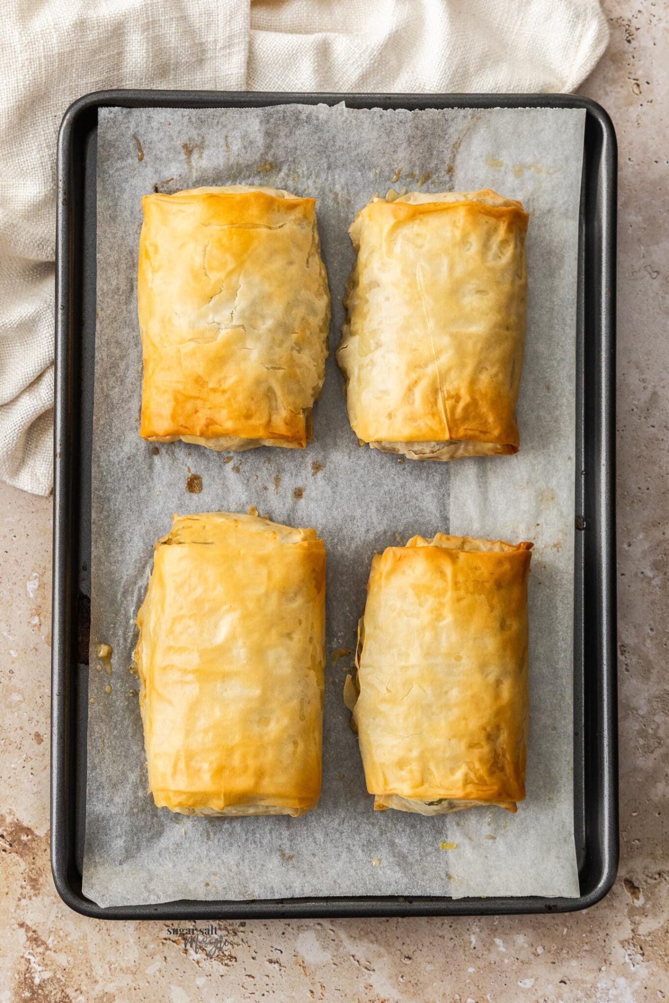 Chicken Filo Parcels - Sugar Salt Magic